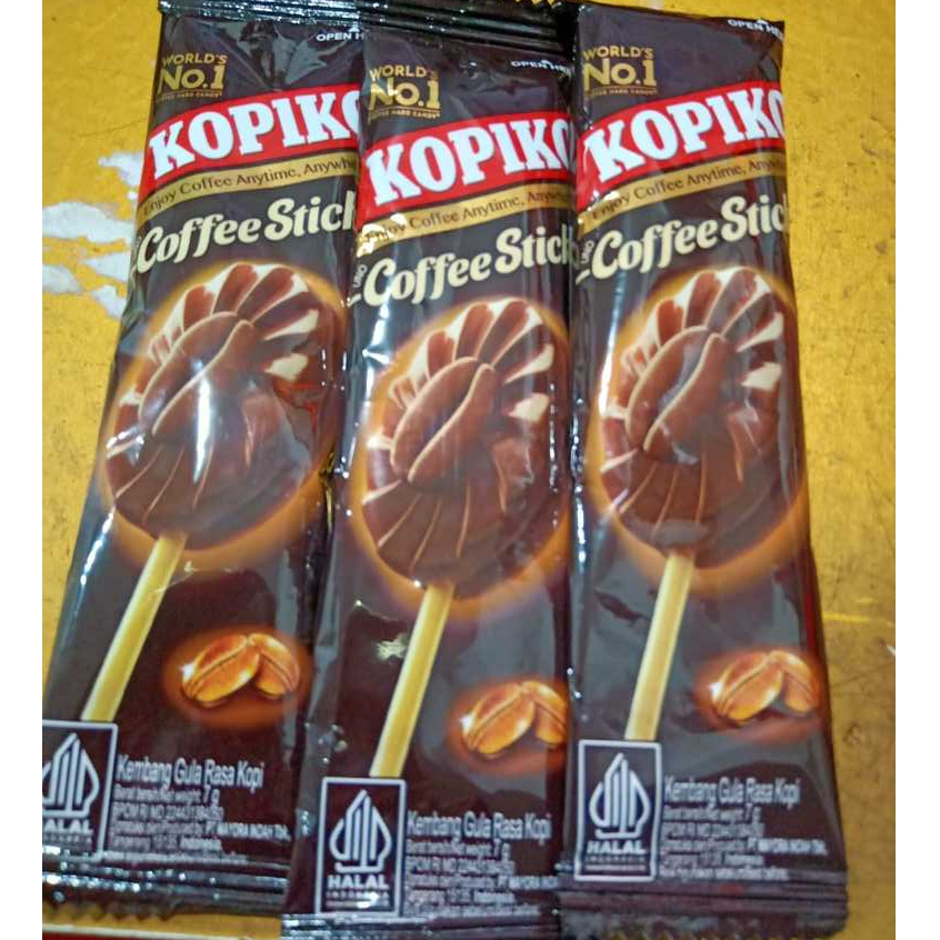 Jual PERMEN KOPI KOPIKO COFFEE STICK PERMEN KOPI LOLIPOP KOPIKO SATUAN ...