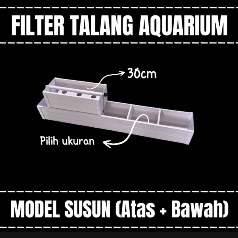 Jual FILTER TALANG SUSUN UNTUK AQUARIUM | Shopee Indonesia