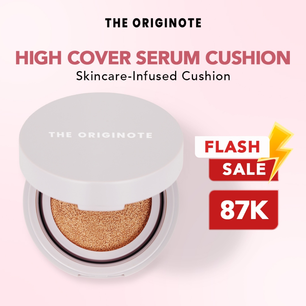 Jual The Originote High Cover Serum Cushion - Cushion full coverage ...