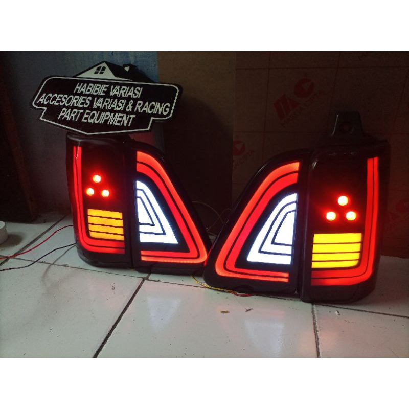 Jual Lampu Stoplamp Kijang Efi LGX LX LSX LS New Led Bar Lazy.Stoplamp Kijang Efi Custom Led ...