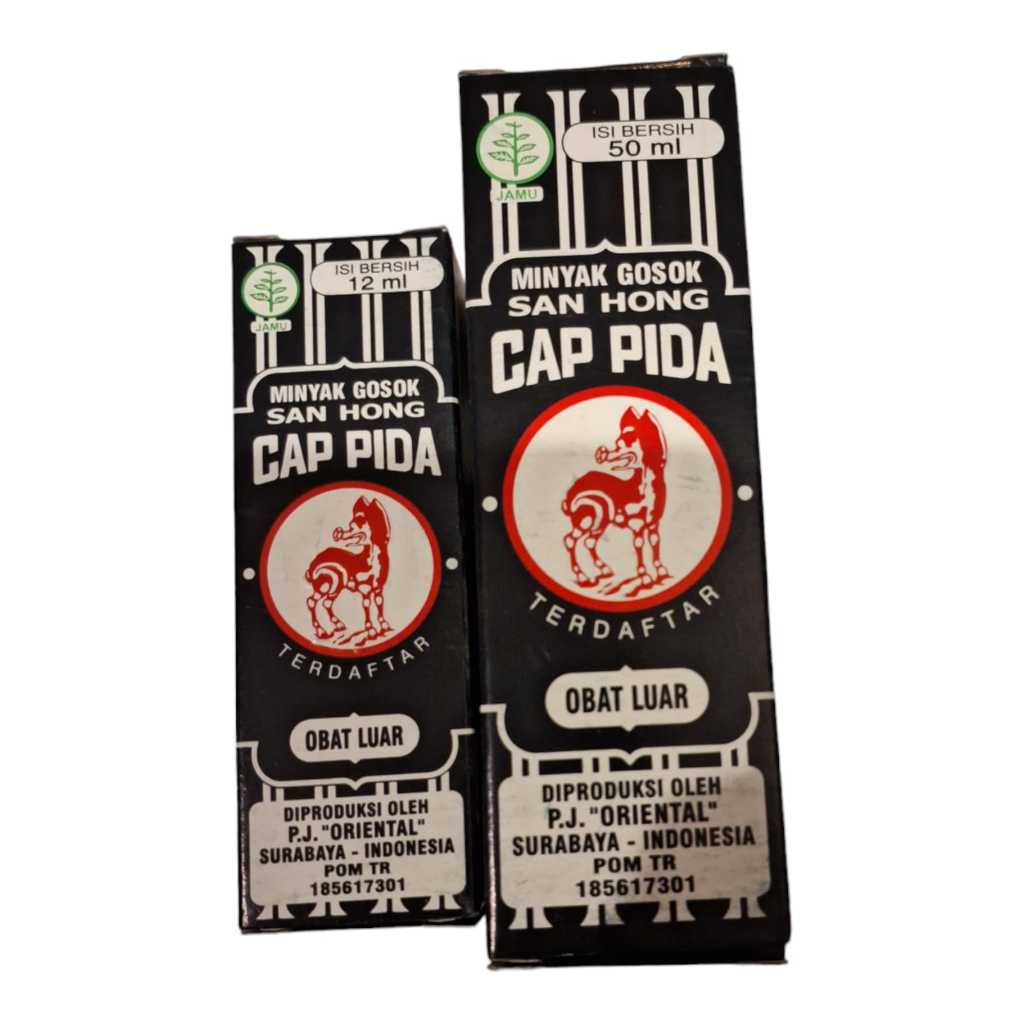 Jual Minyak Gosok San Hong Cap Pida/ Sanhong (12mL/ 50mL) | Shopee ...