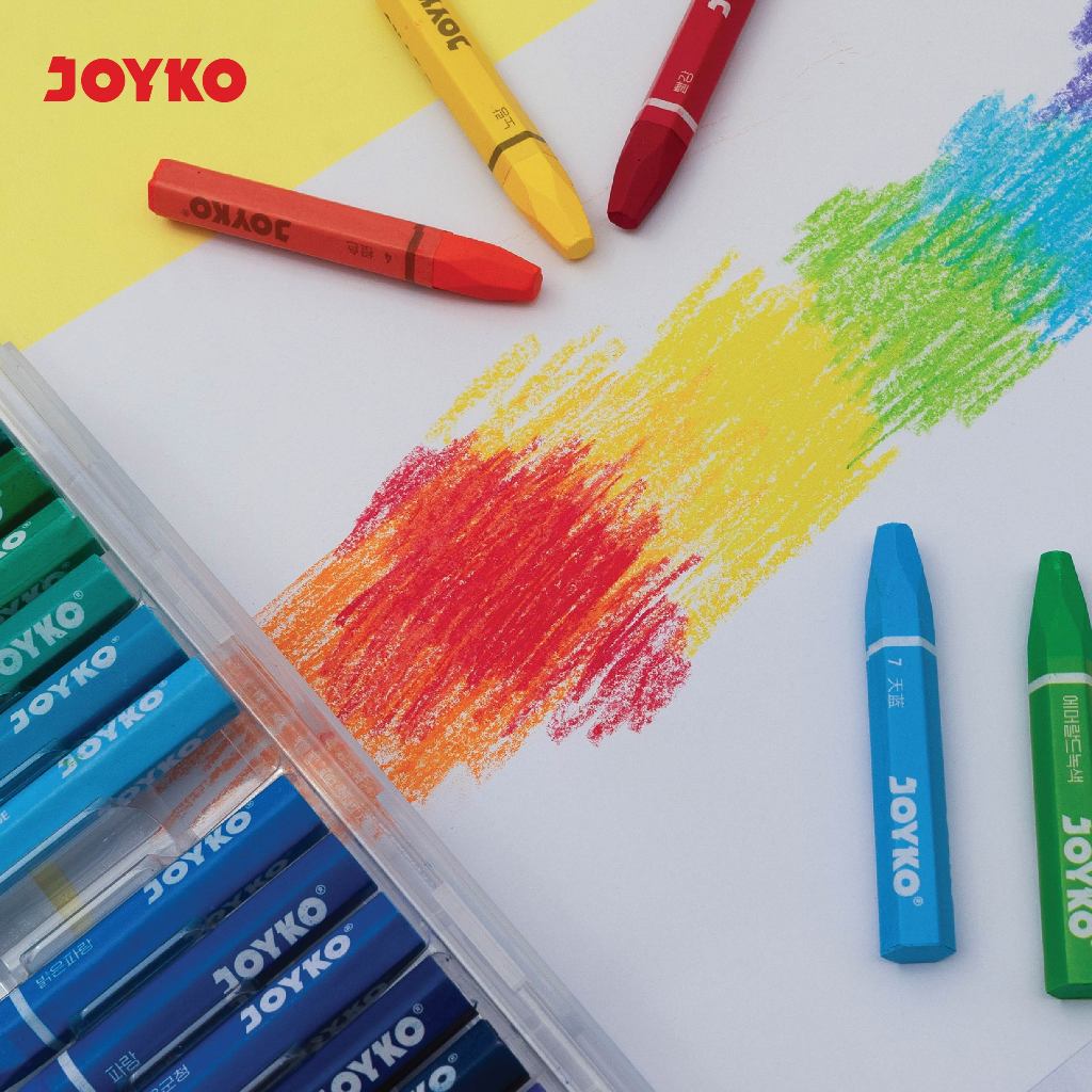 Jual Joyko Crayon Oil Pastel 100 Colours / Krayon Minyak Joyko 100 ...