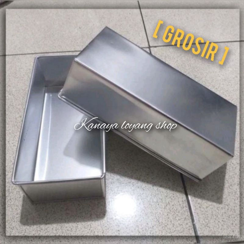 Jual Loyang Persegi Tinggi 7 CM / Loyang Bolu / Loyang Roti / Loyang ...