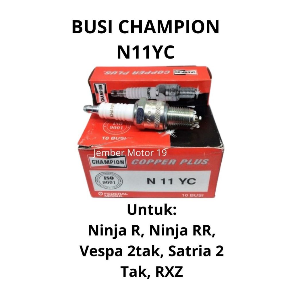 Jual BUSI MOTOR CHAMPION N11YC (ORIGINAL) BUSI NINJA R/ SATRIA 2 TAK ...