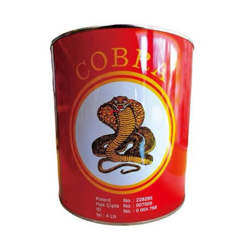 Jual Thinner cobra merah 4ltr (khusus orderan) | Shopee Indonesia