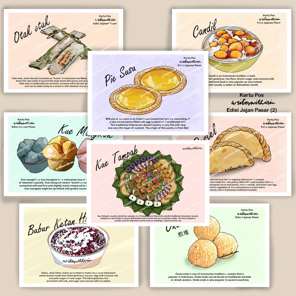 Jual (writeswithirin) Kartu Pos/ Postcard/ Post Card/ Penpal/ Poskad ...