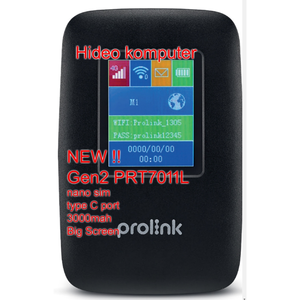 Jual Modem PROLINK 4G DL7202 (pengganti PRT7011L) Mifi PROLINK 4G ...
