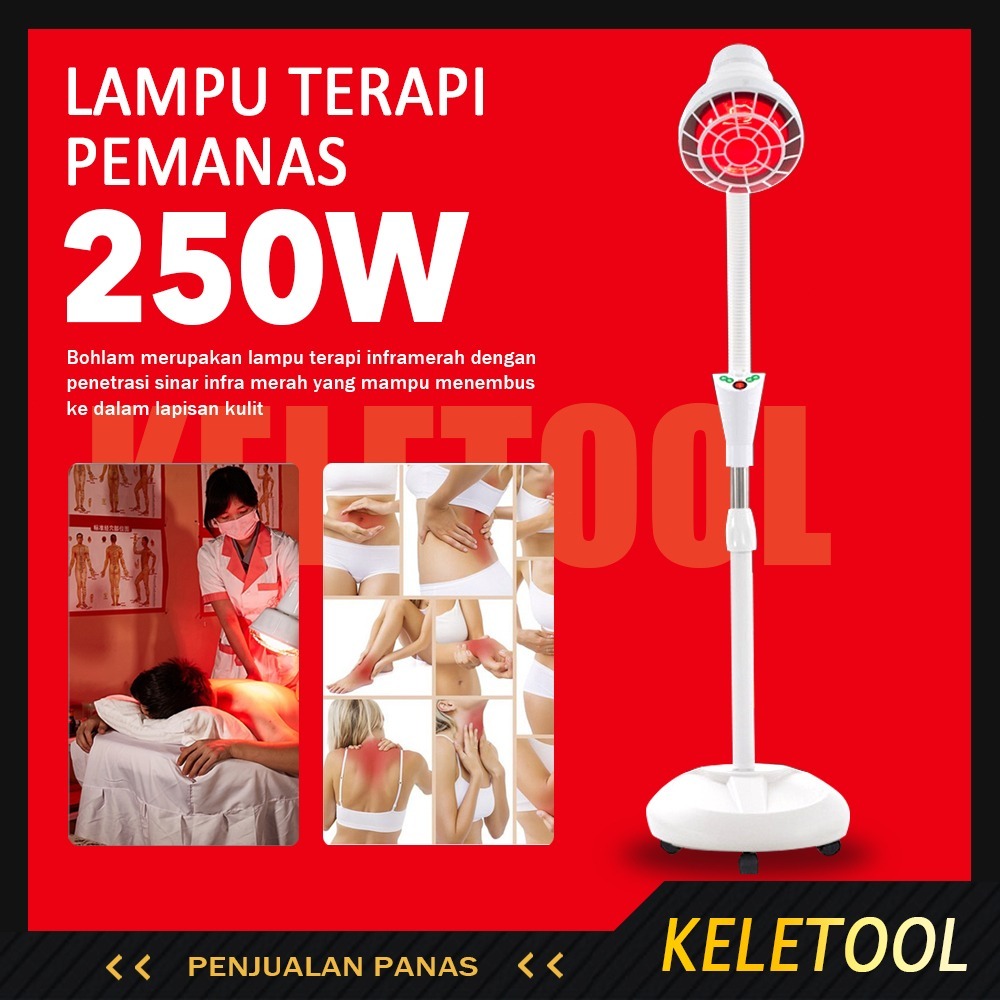 Jual 250 watt lampu infrared terapi Kepala Ganda Pemanas Infra Merah ...