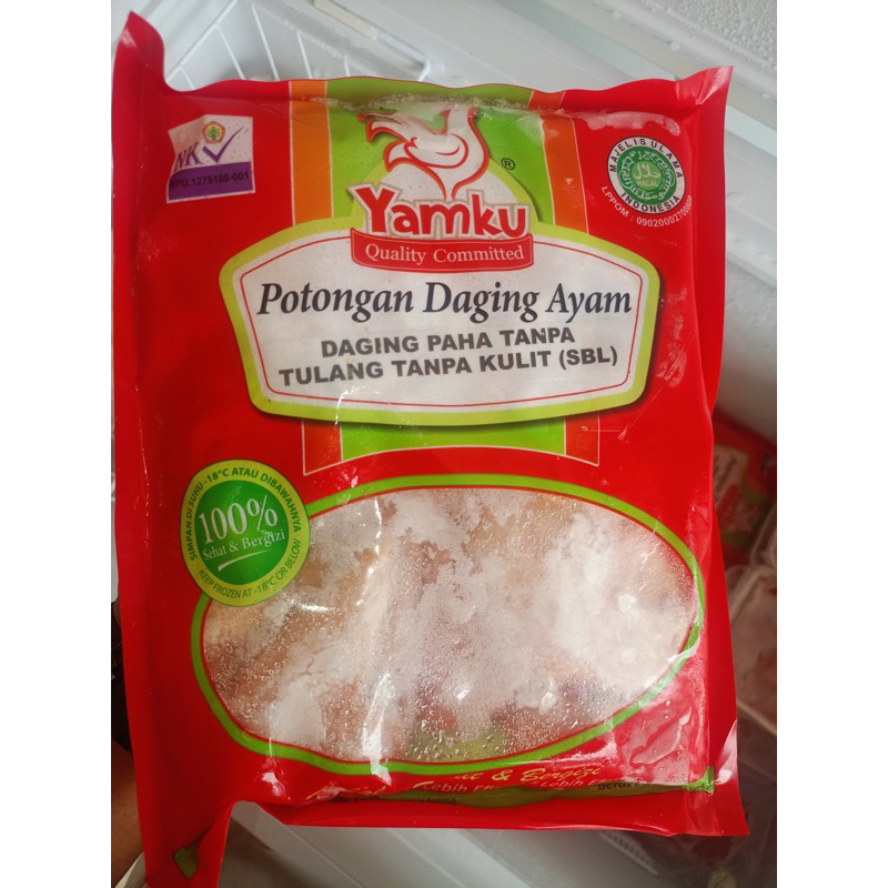 Jual Yamku Paha ayam fillet tampa kulit dan tulang 1 kg | Shopee Indonesia