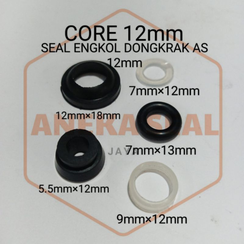Jual SEAL ENGKOL DONGKRAK/SEAL AS ENGKOL DONGKRAK CORE 11mm DAN 12mm ...