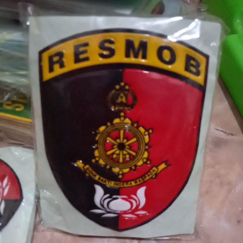 Jual Stiker embos logo Resmob | Shopee Indonesia