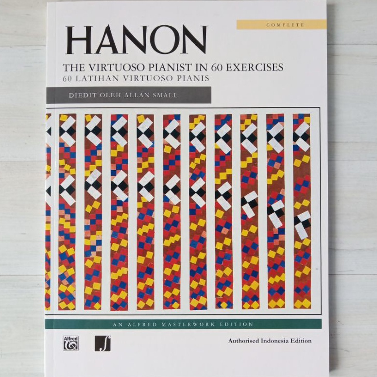 Jual KODE W36P Hanon The Virtuoso Pianist in 6 Exercises Buku Piano ...
