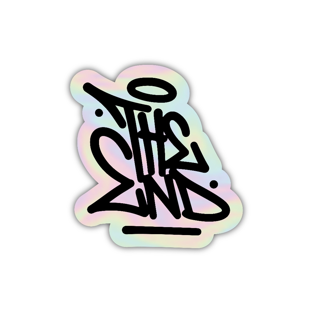 Jual Z170 sticker the end aesthetic, stiker hologram satuan | Shopee ...