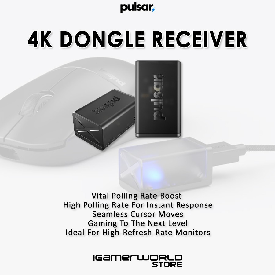 Jual Pulsar 4K Pooling Rate Receiver Dongle Adapter | Shopee Indonesia