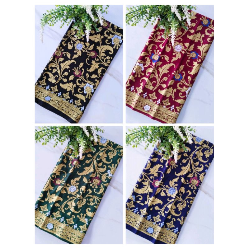 Jual KAIN BATIK HALUS PRADA BAKUNG SERIAN WARNA DAN PRADA BALI TERBARU ...