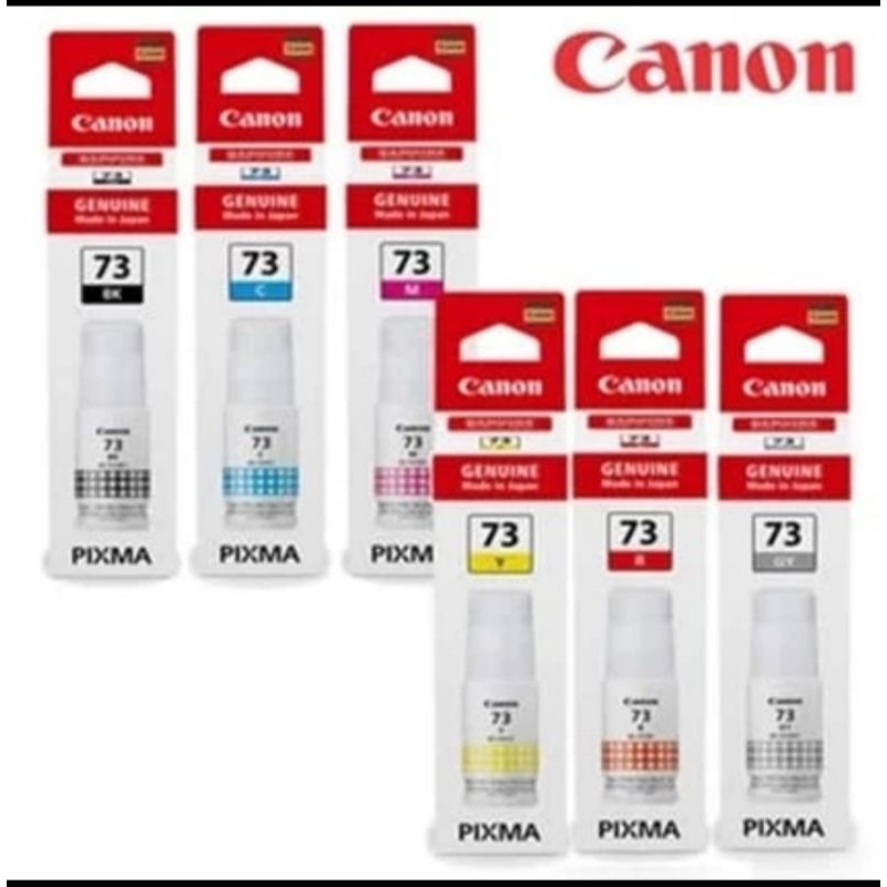 Jual Canon Ink Bottles GI-73 Black calor original 1 set | Shopee Indonesia