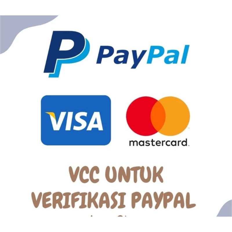 Jual vcc paypal 2 tahun master card | Shopee Indonesia