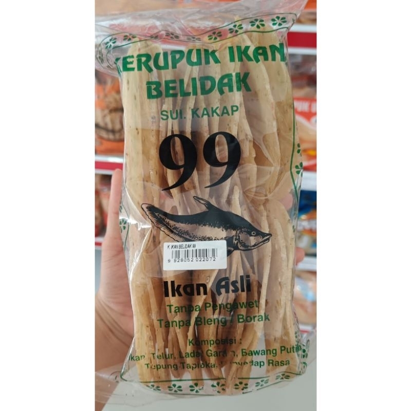 Jual Kerupuk Ikan Belidak Sui Kakap / Kerupuk Ikan 99 / Krupuk Ikan ...