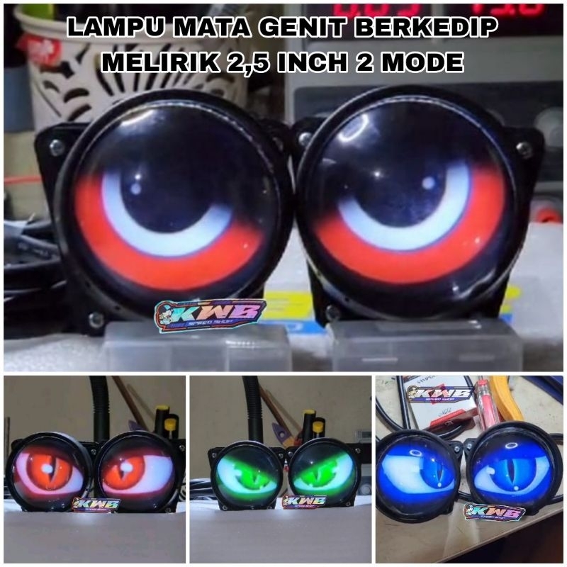Jual Lampu mata genit lampu mata kedip bergerak melirik aninasi projie ...