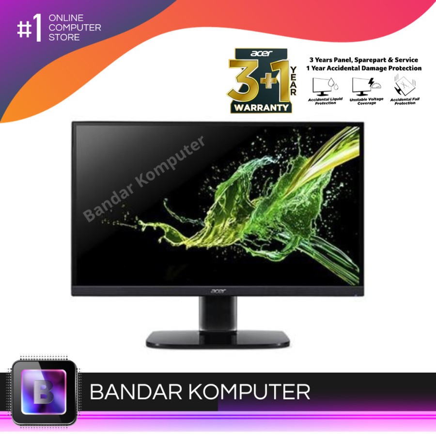 Jual Monitor Acer LED IPS KA272 BI - Full HD 27" Inch | Shopee Indonesia