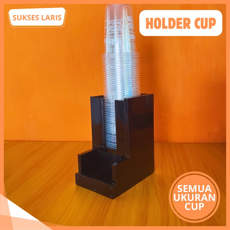 Jual TEMPAT CUP | WADAH CUP | HOLDER GELAS CUP | TATAKAN KAYU UNTUK CUP ...