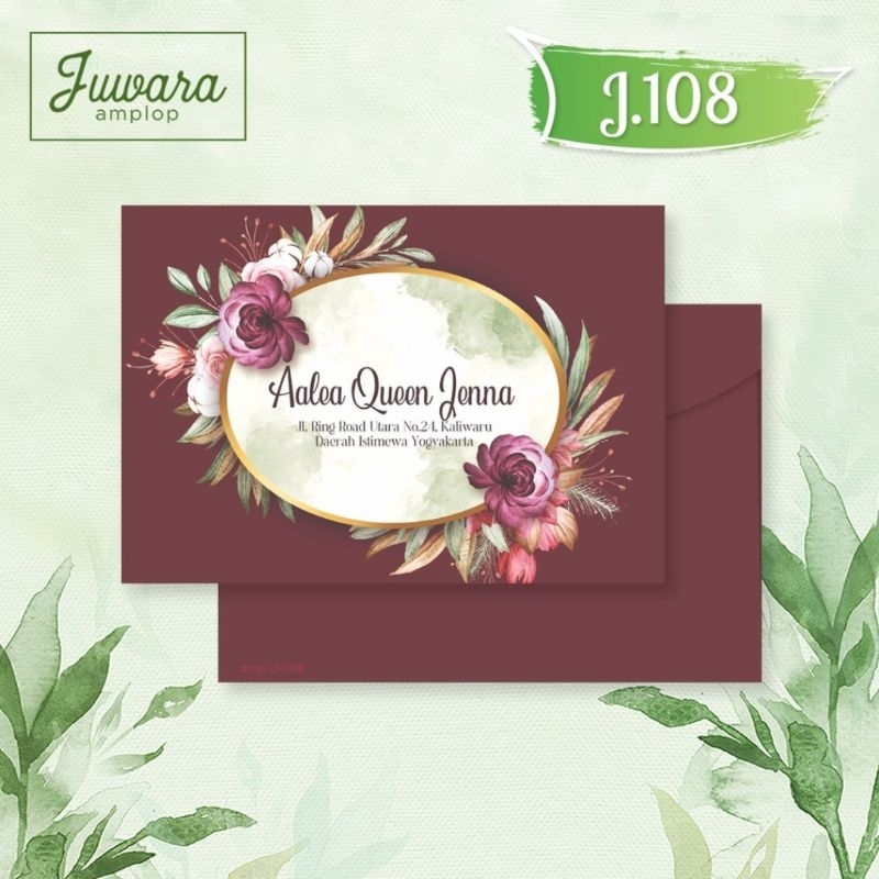 Jual Blangko Amplop Juwara J 108 Isi 50 Lembar Harga Murah Berkualitas ...