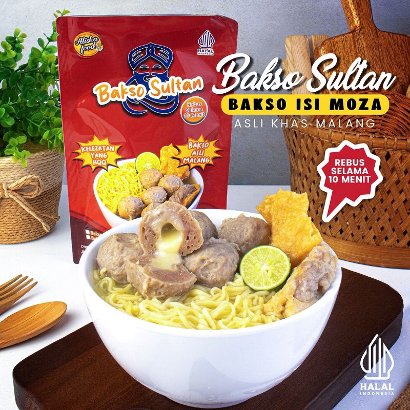 Jual (BAKSO SAPI) BAKSO SULTAN ISI MOZARELLA | Shopee Indonesia