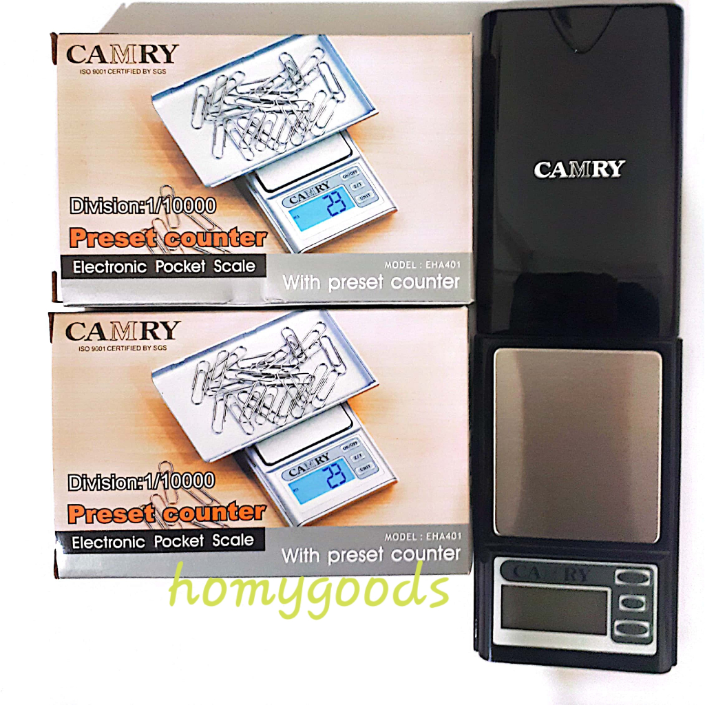 Jual CAMRY Timbangan emas digital Electronic Pocket Scale EHA401 100g ...