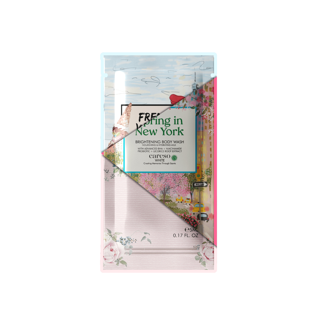 Jual [FREE GIFT] CARESO REGULAR Body Lotion / Body Wash Sample Sachet ...