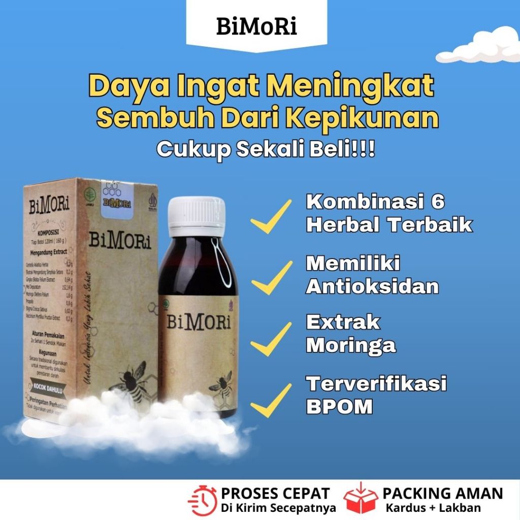 Jual Bimori Obat Pikun Vitamin Otak Dewasa Penambah Daya Ingat ...