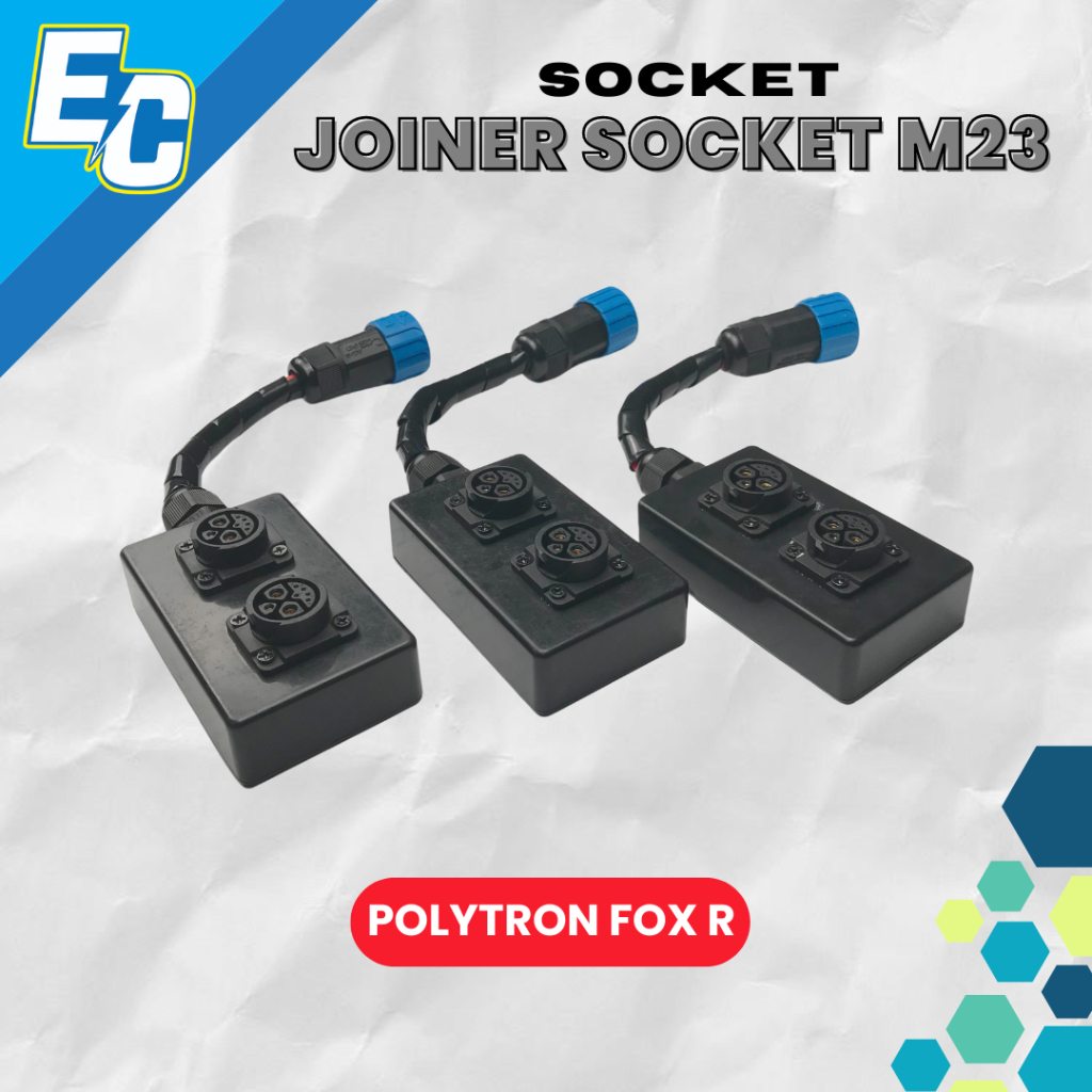 Jual Joiner Parallel Charger Connector Adaptor Polytron FOX R | Shopee ...