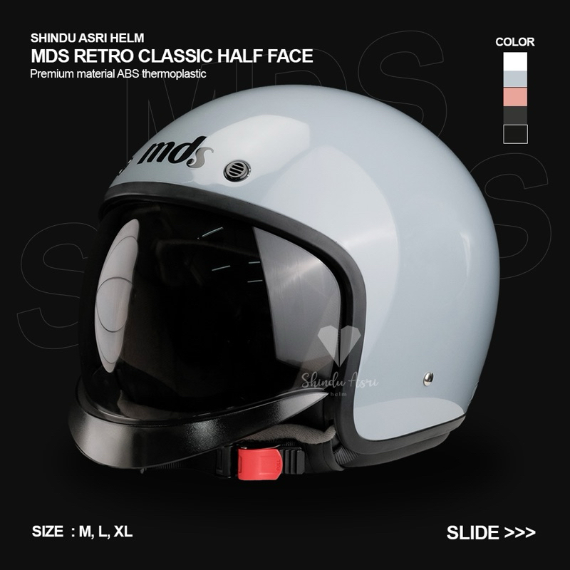 Jual HELM MDS MAGNUM | Shopee Indonesia