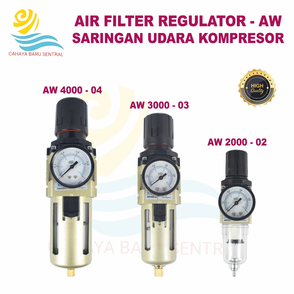 Jual AW 2000-02 FILTER Regulator ANGIN | Shopee Indonesia