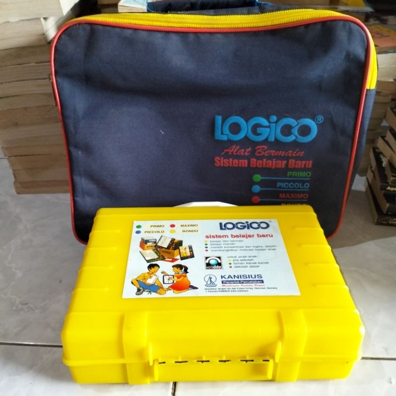 Jual Paket Buku Logico Rondo 1 lengkap dengan koper dan tas | Shopee ...