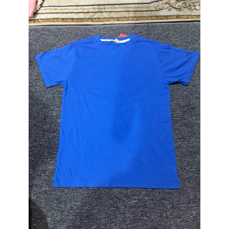 Jual Kaos polos bahan cotton bamboo warna biru benhur | Shopee Indonesia Jual Kaos polos bahan cotton bamboo warna biru benhur | Shopee Indonesia
