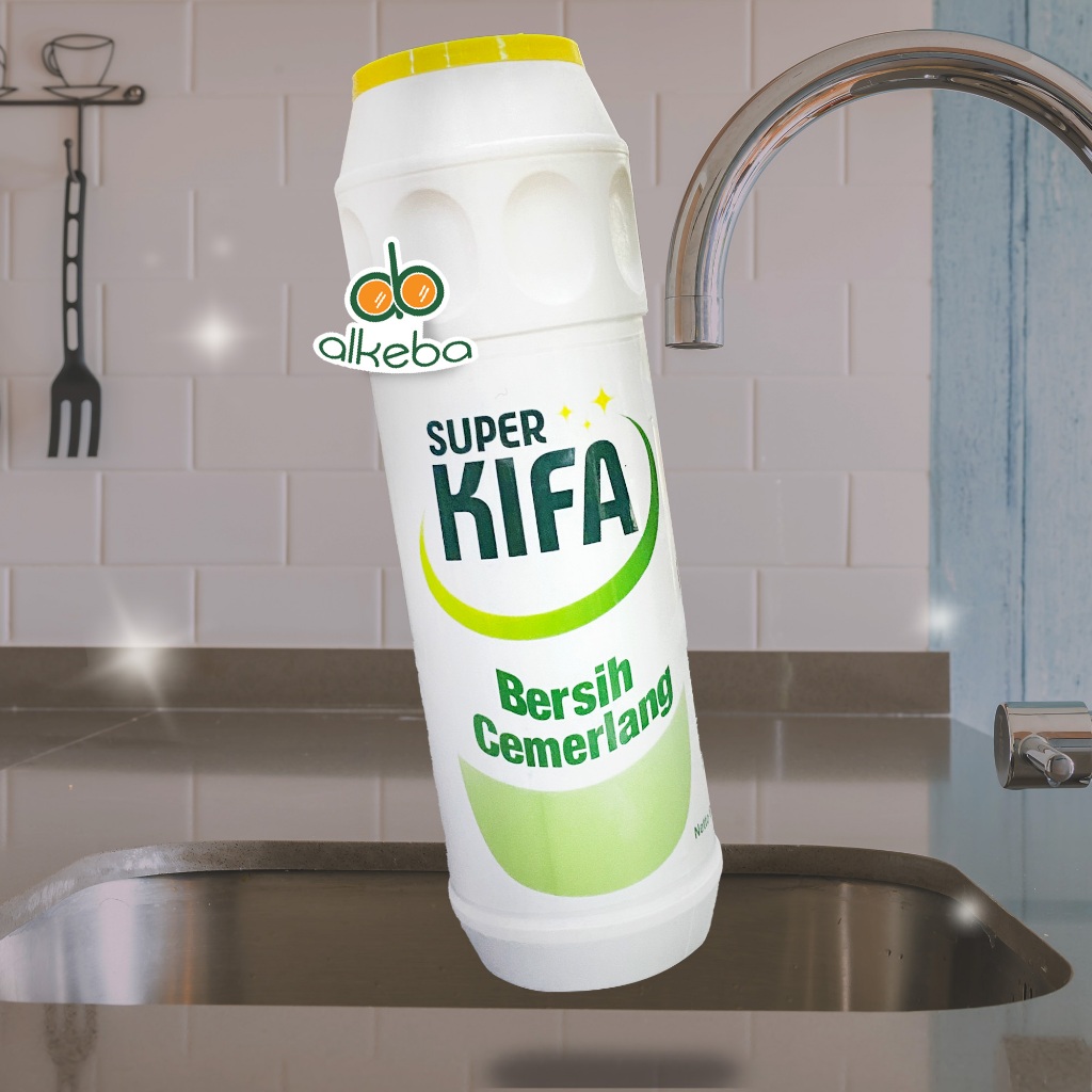 Jual Bubuk Pembersih Serbaguna Super Kifa 650 Gram Botol | Shopee Indonesia