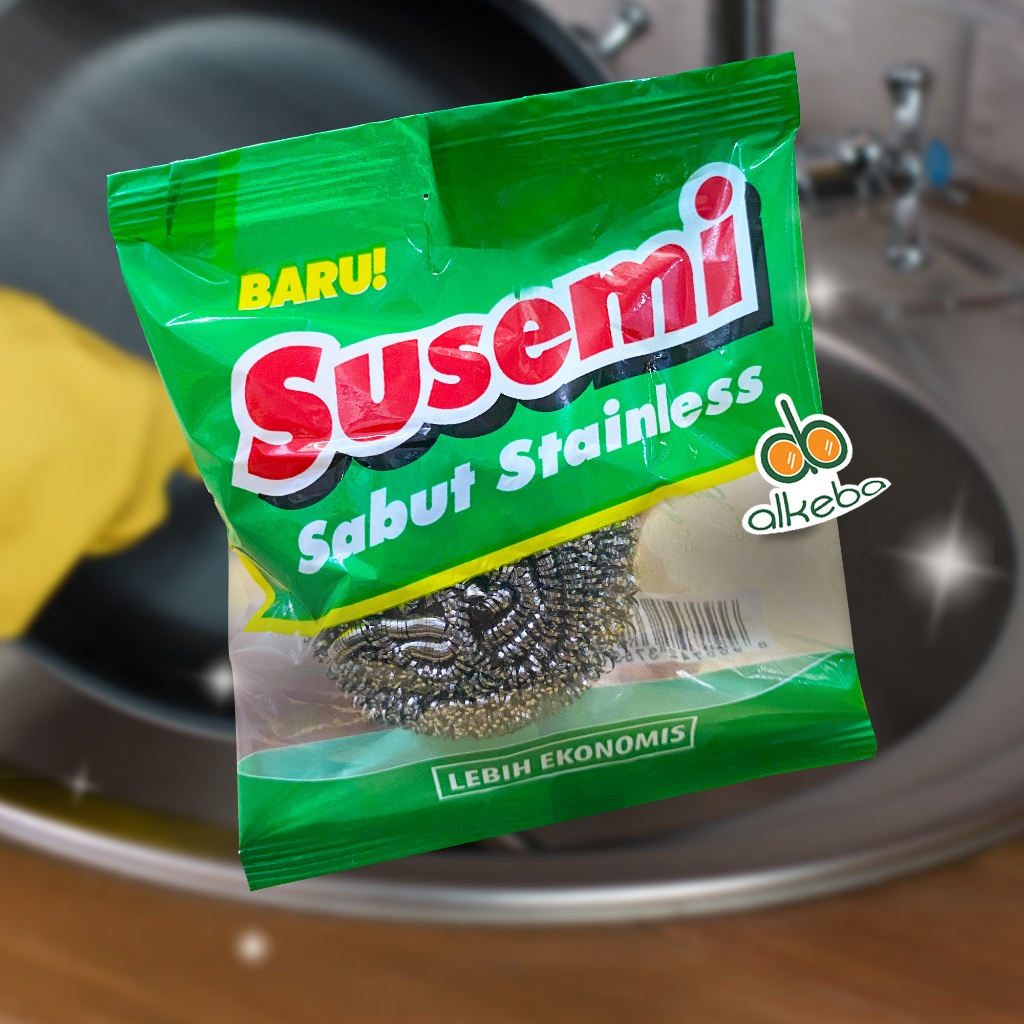 Jual Sabut Kawat Sikat Cuci Piring Susemi / Tapas kawat stainless ...