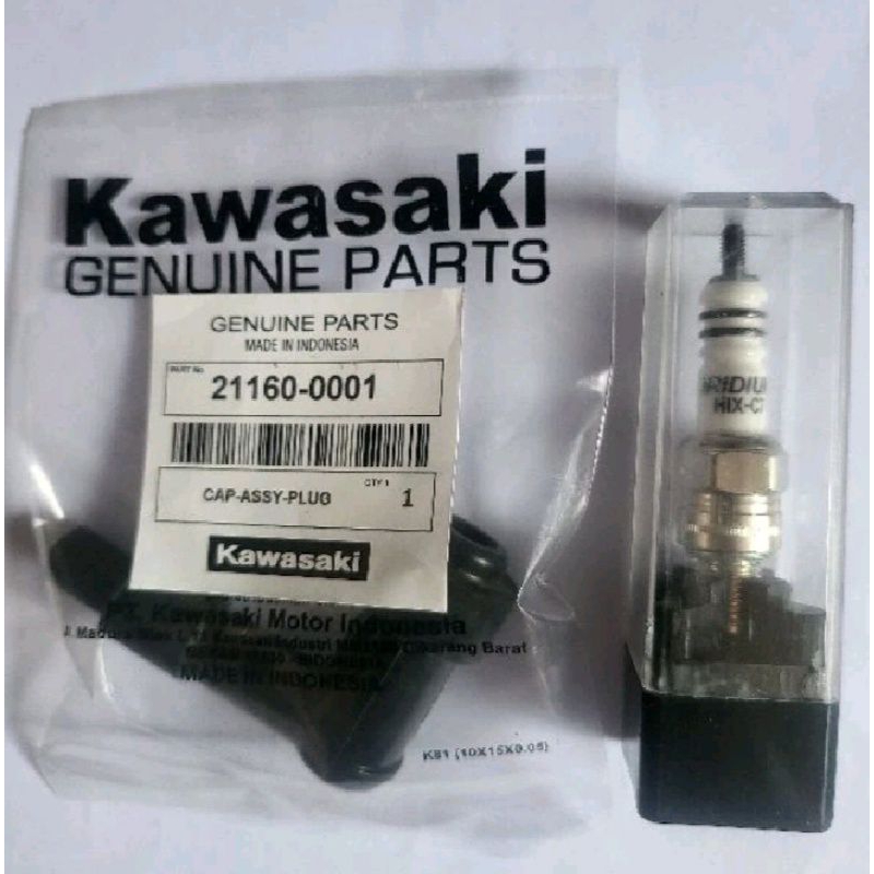 Jual Paket Cangklong Busi Original & Busi C7 IRIDIUM KLX Dtracker 150 ...
