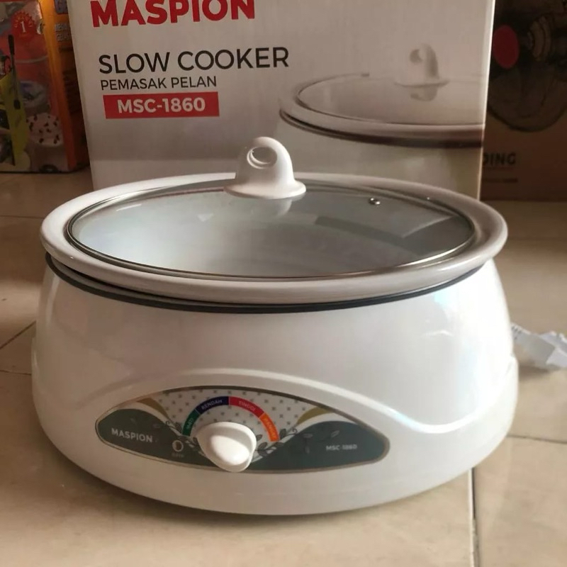 Jual Maspion - Slow Cooker Maspion 6 Liter MSC-1860 | Shopee Indonesia