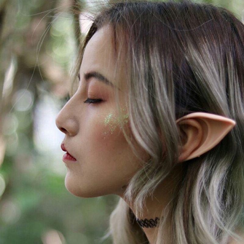 Jual Telinga Palsu Elf Ear Kuping Peri Cosplay Mainan Halloween anime ...