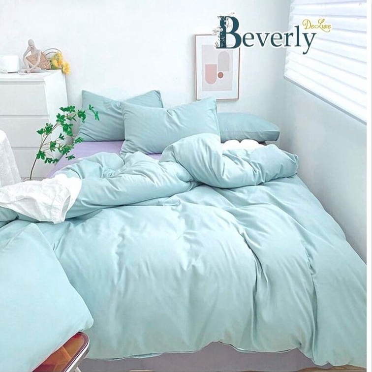 Jual Sprei katun Solid Color Polos Mint / Polos Sage Green / Polos ...