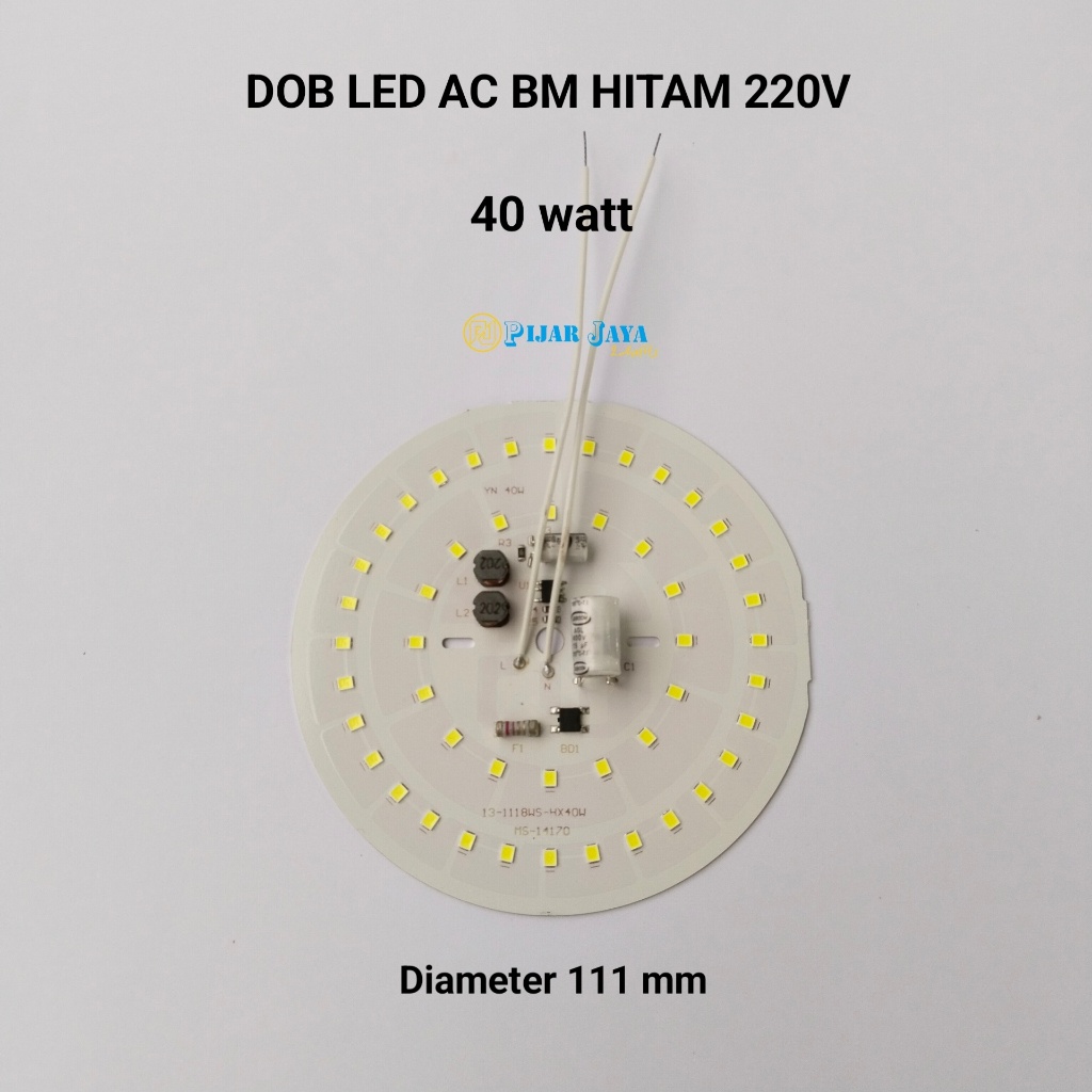 Jual PCB Lampu LED AC BM Hitam Watt Lengkap 3 5 7 9 12 15 18 20 27 30 ...