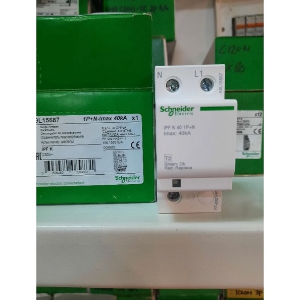 Jual KODE W97D A9L15687 SCHNEIDER SURGE ARRESTER IPF K 4 1PN | Shopee ...