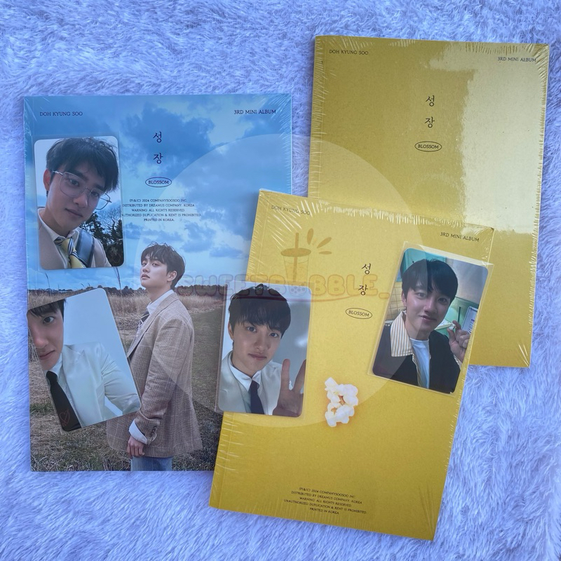 Jual [READY STOCK] D.O. - 3rd Mini Album [성장] | Popcorn ver. & Mars ver. SEALED + POB | Shopee ...