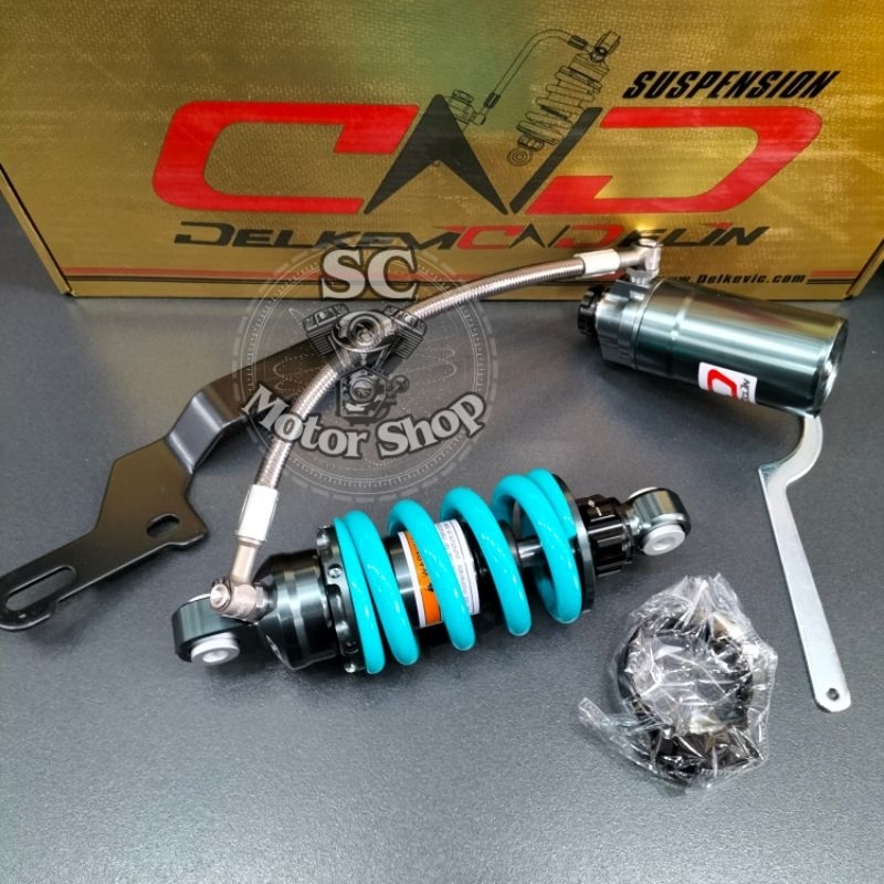 Jual Monoshock DELKEVIC DND tabung pisah click rebound adjustable 205mm mx old - mx new 135 - mx ...