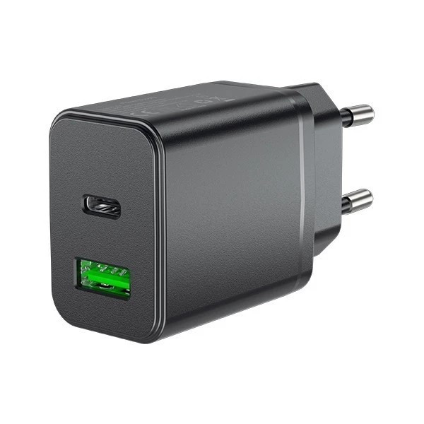 Jual Robot RT-F5 20W Dual Port Output USB-C USB-A 3A PD QC3.0 Fast ...