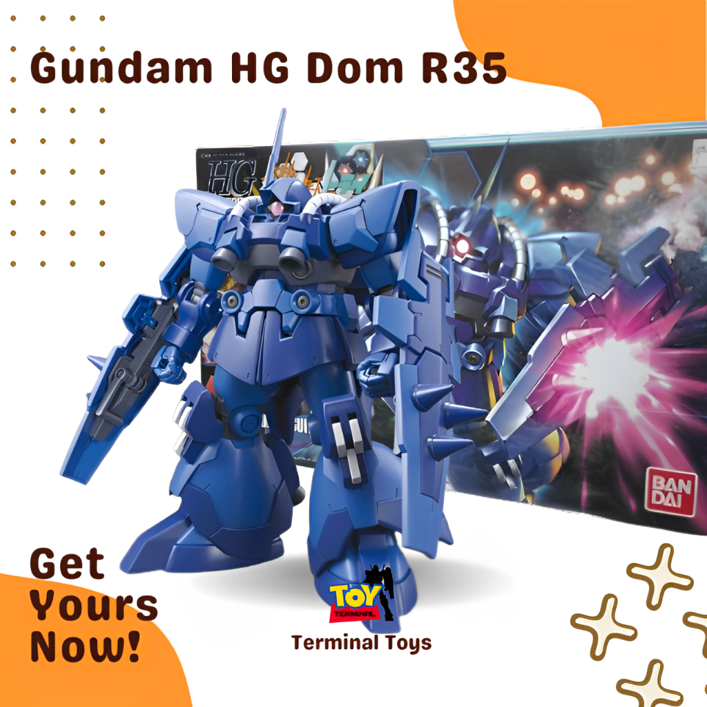 Jual Gundam HG DOM R35 Build Fighter | Shopee Indonesia