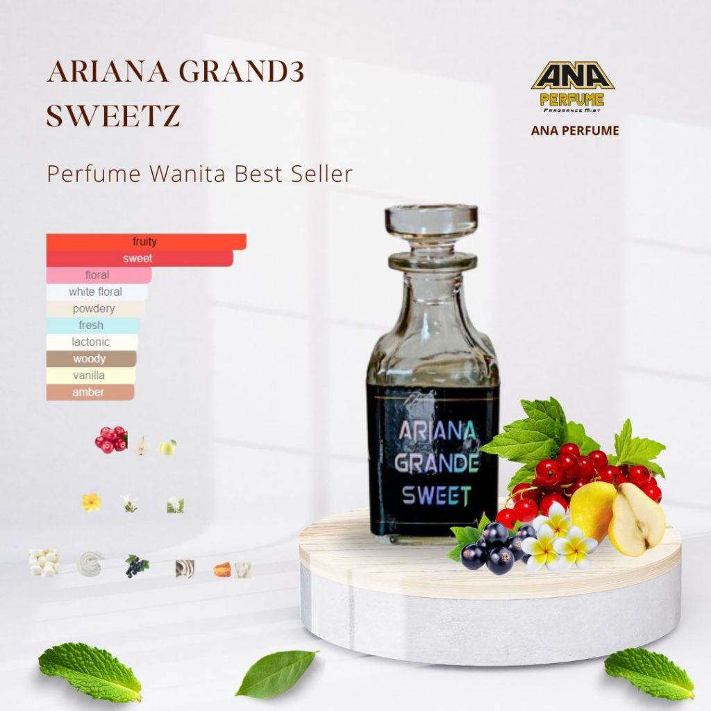 Jual ANA PERFUME ARIANA GRANDE SWEET INSPIRED PERFUME KALEM TAHAN LAMA ...