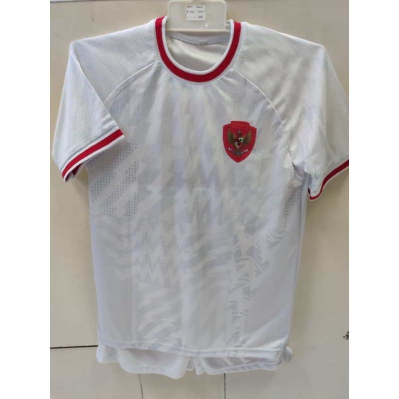 Jual JERSEY TIMNAS INDONESIA JUNIOR WHITE | Shopee Indonesia