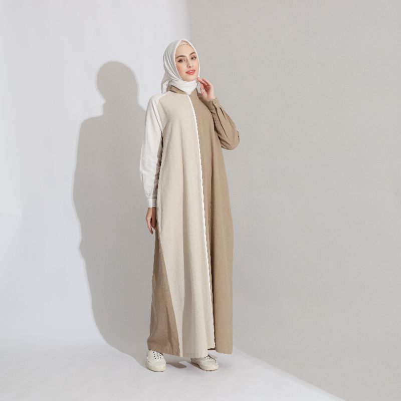 Jual Zarla Long Dress - Gamis Elegant - Gamis Trendy - Gamis Casual ...